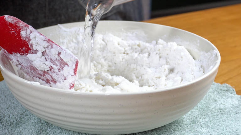 Lava Black Sesame Glutinous Rice Balls (Tang Yuan) - My Lovely Recipes