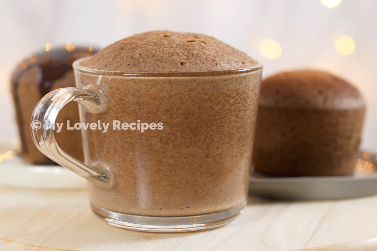 Milo Steamed Cake | Easy Chocolate Cake - My Lovely Recipes