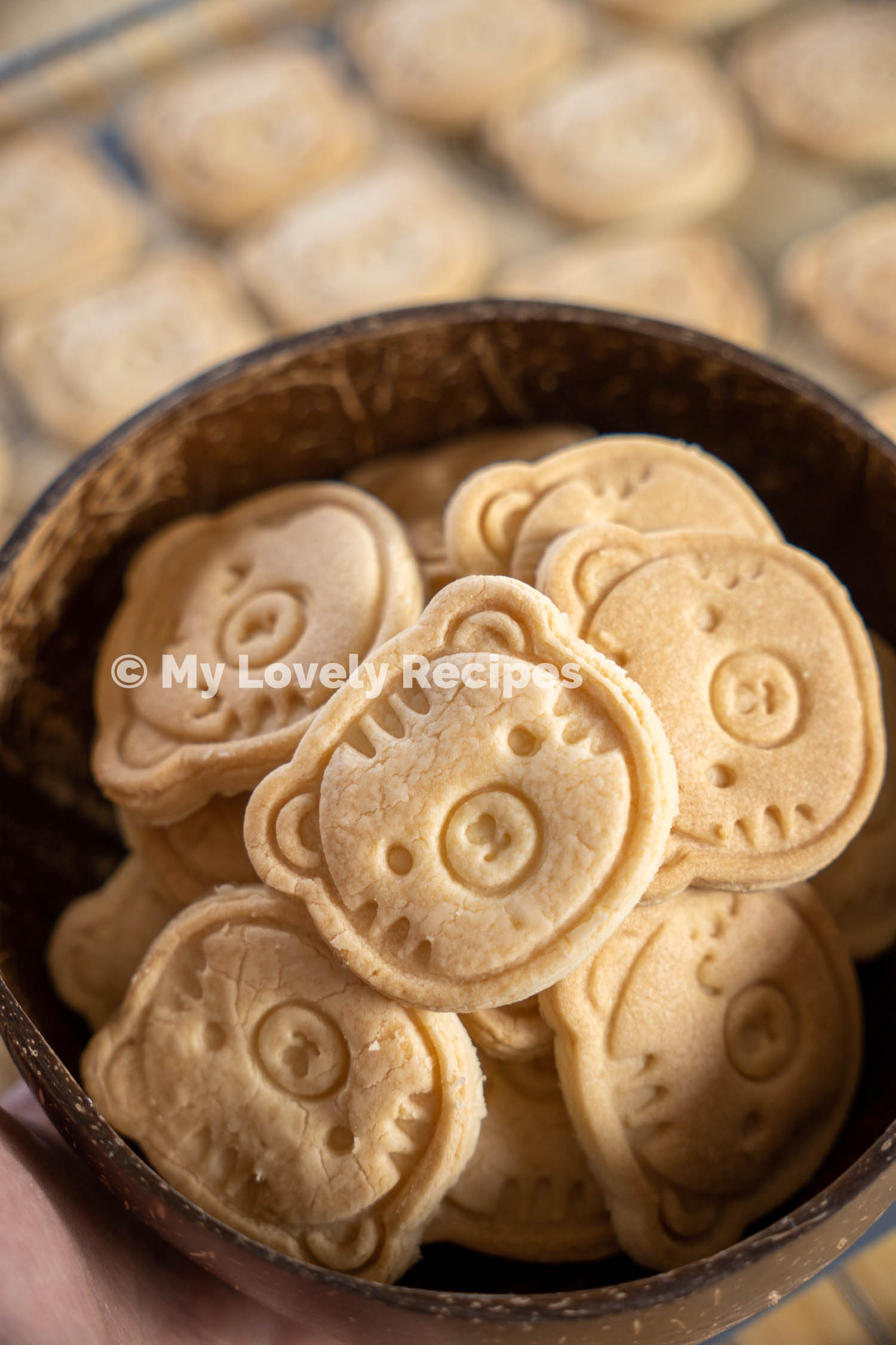 Butter Cookies | Easy & Cute Recipe for Tiger CNY - My Lovely Recipes