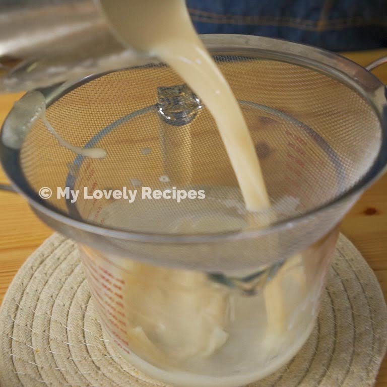 Longan Soymilk Pudding - My Lovely Recipes