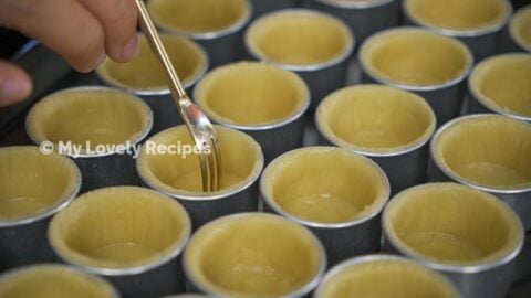 Mini Durian Tarts - My Lovely Recipes