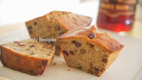 Rum Fruit Cake - My Lovely Recipes