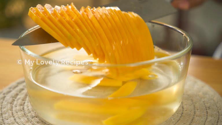 Mango Roses Sticky Rice | Fast & Easy - My Lovely Recipes