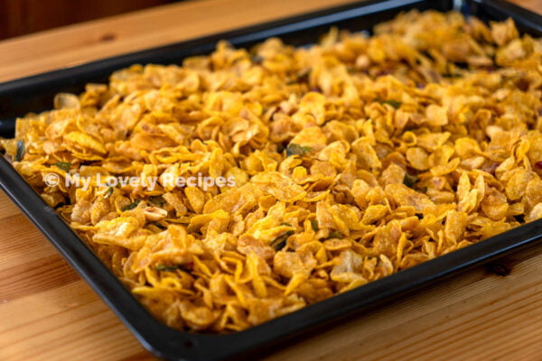 Salted Egg Corn Flakes | Super Delicious & Easy CNY Snack - My Lovely ...