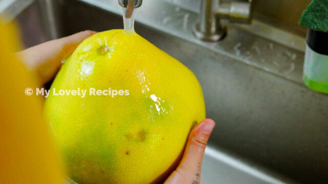 Honey Pomelo/Yuzu Tea - My Lovely Recipes