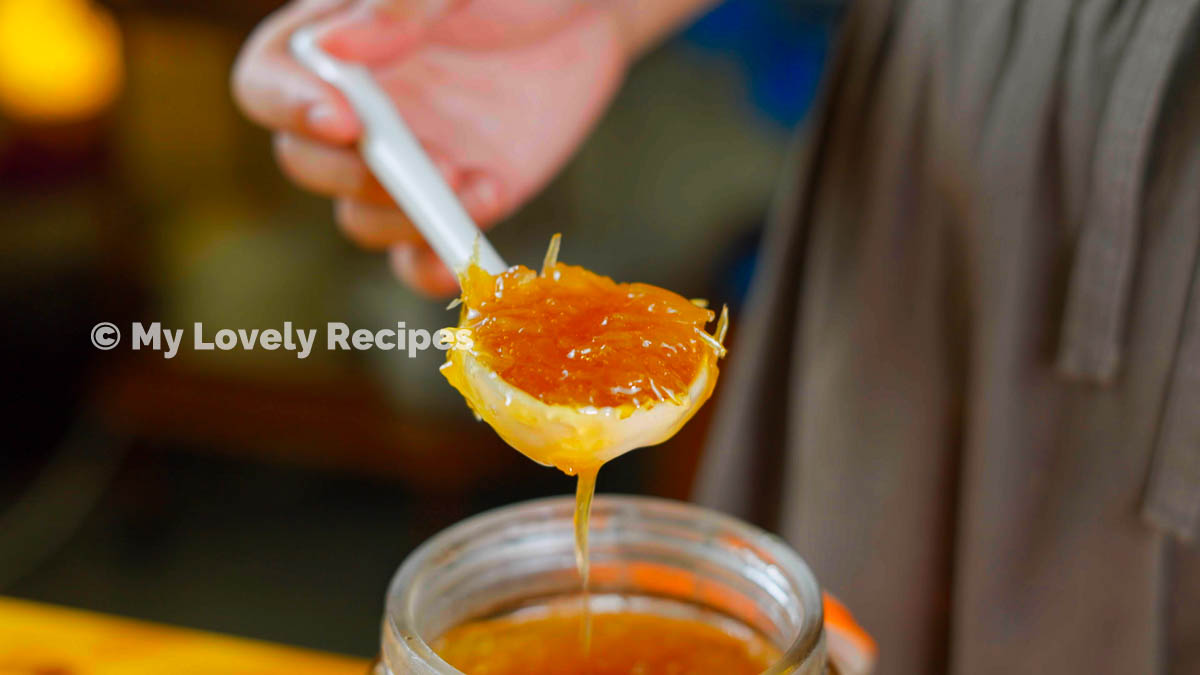 Honey Pomelo/Yuzu Tea - My Lovely Recipes