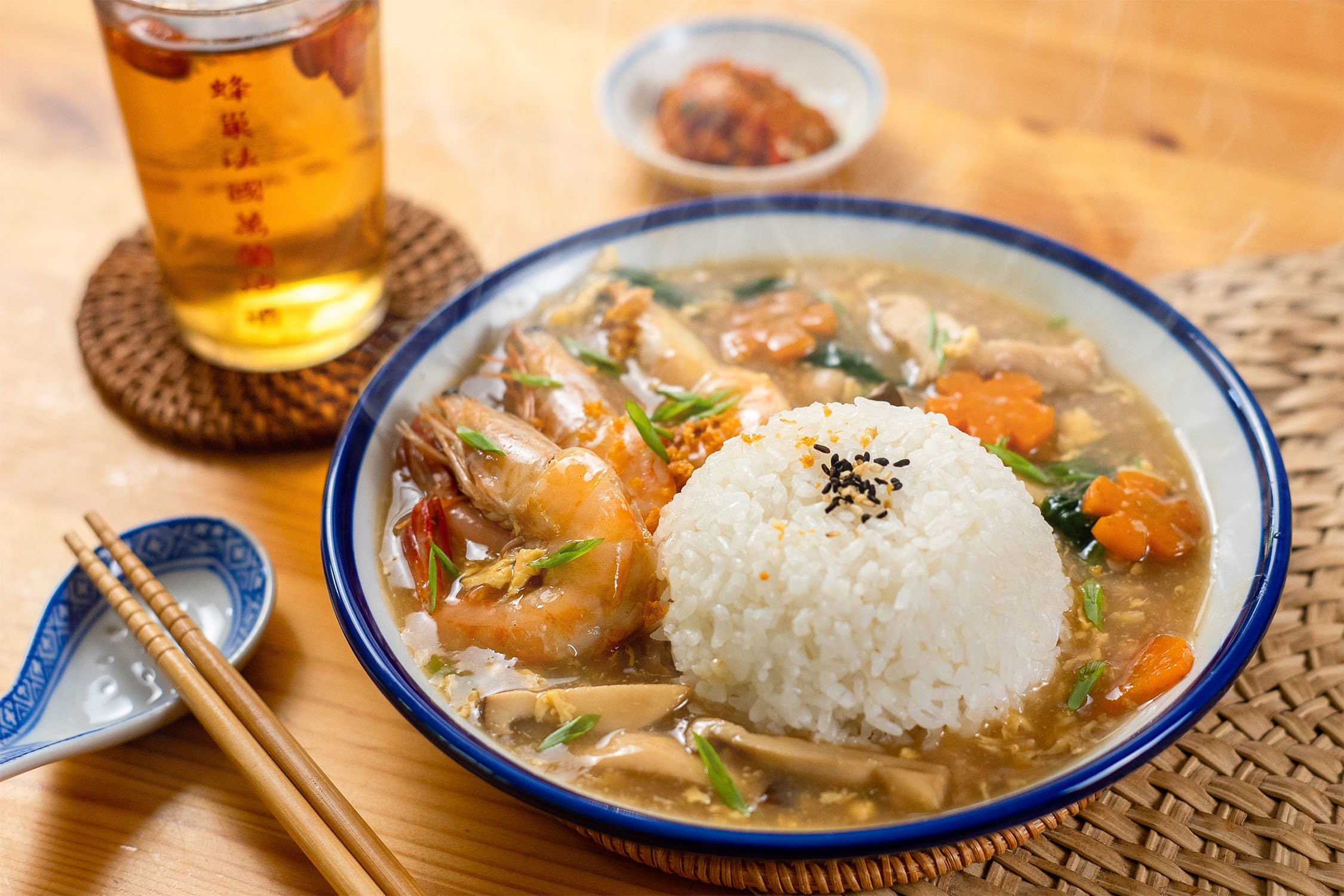 Lam Pnui (Gravy Rice) | An Simple Delicous Penang Food Recipe - My ...