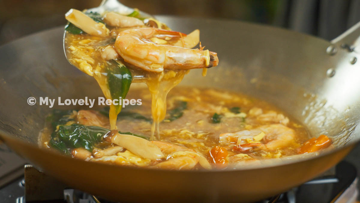 Lam Pnui (Gravy Rice) | An Simple Delicous Penang Food Recipe - My ...