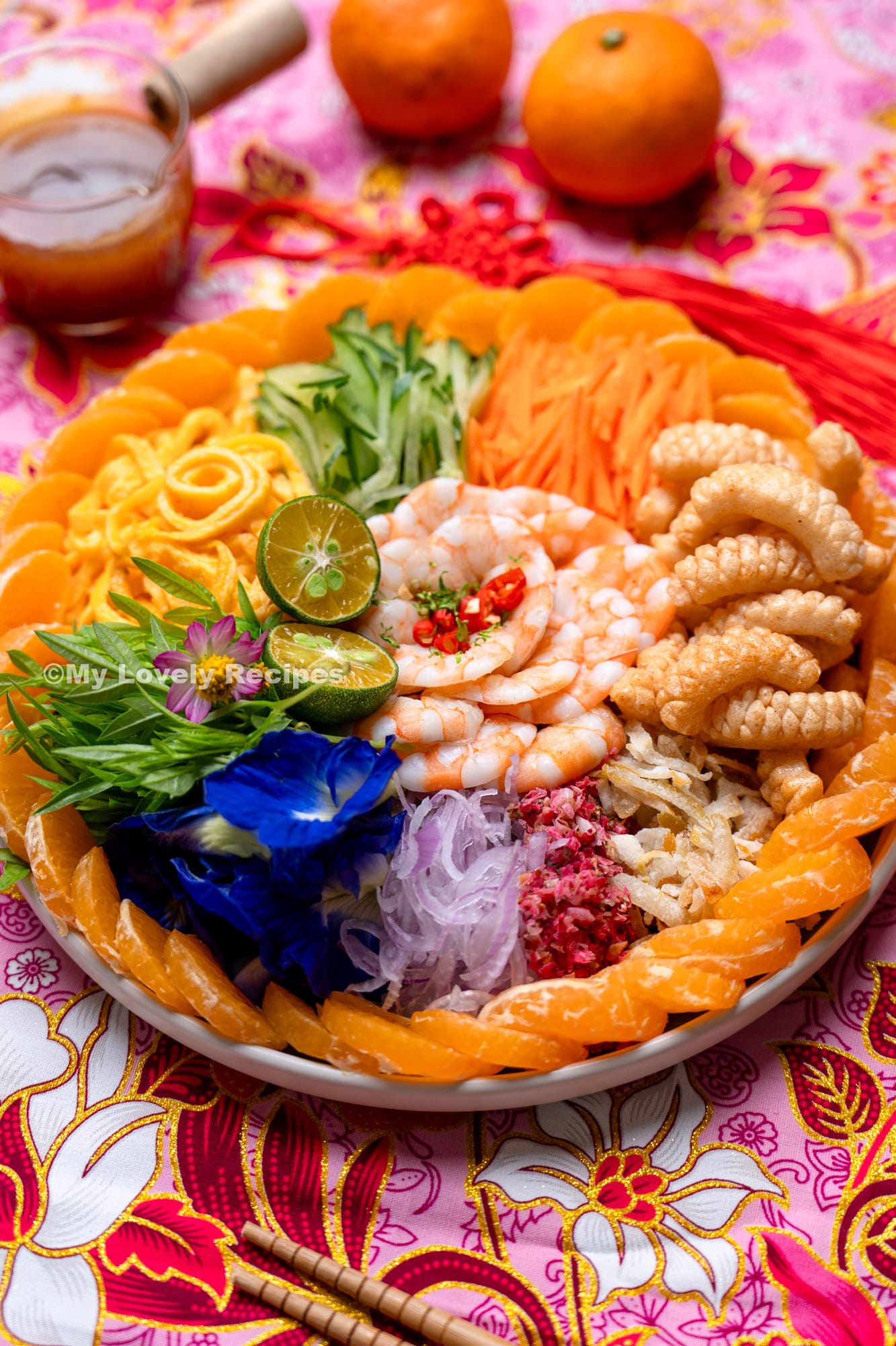 Nyonya Style Lou Sang, Tastes Unique and Appetizing! - My Lovely Recipes