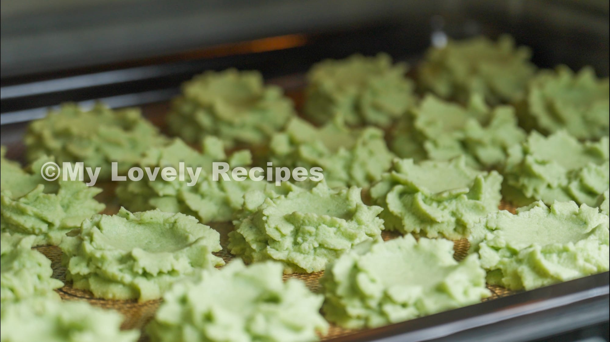 Ondeh Ondeh Butter Cookies, a special flavour CNY cookies - My Lovely ...